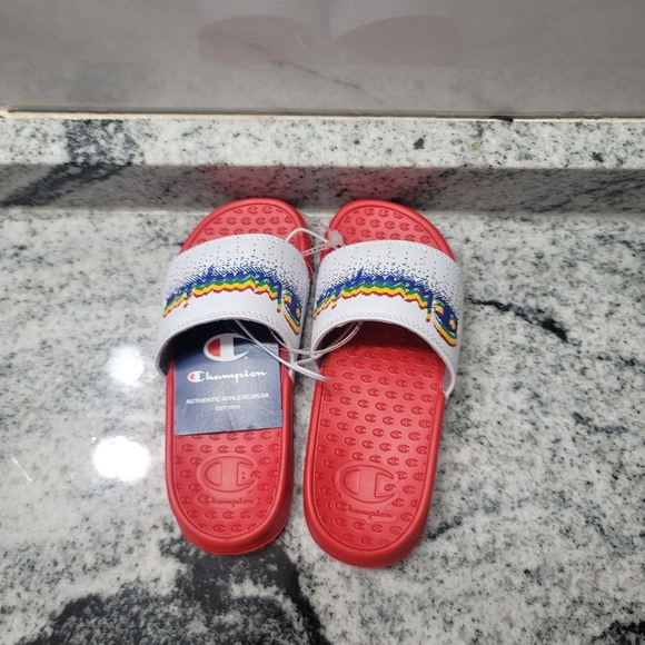 Champion | Shoes | Champion Little Big Unisex Flurry Slide Sandals ...